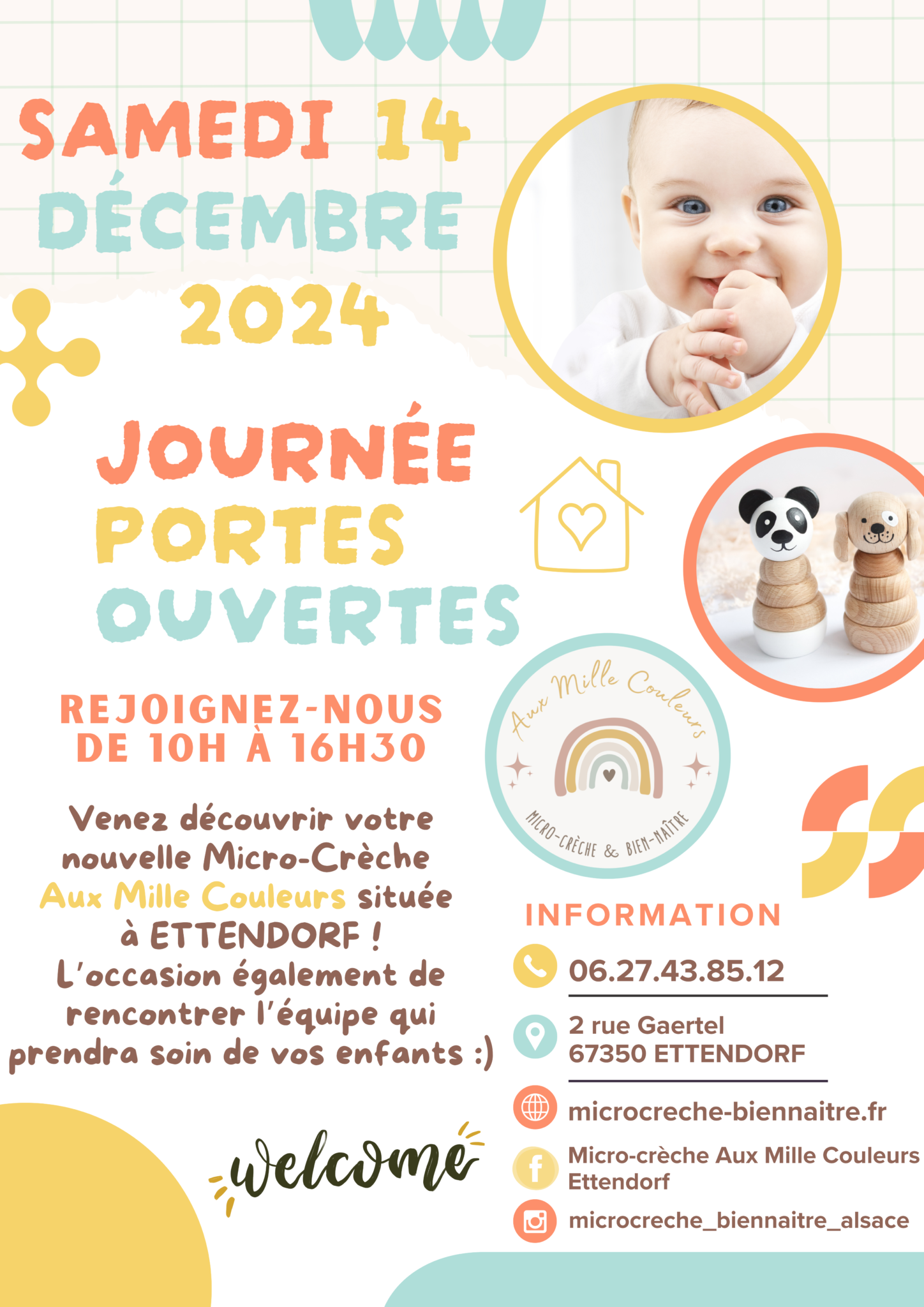 Journée Portes ouvertes à la nouvelle Micro-Crèche « Aux mille couleurs ...